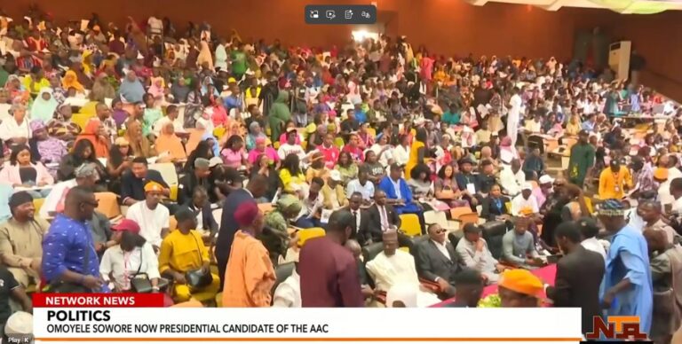 Omoyele Sowore Emerges AAC Presidential Candidate for 2027 - NTA